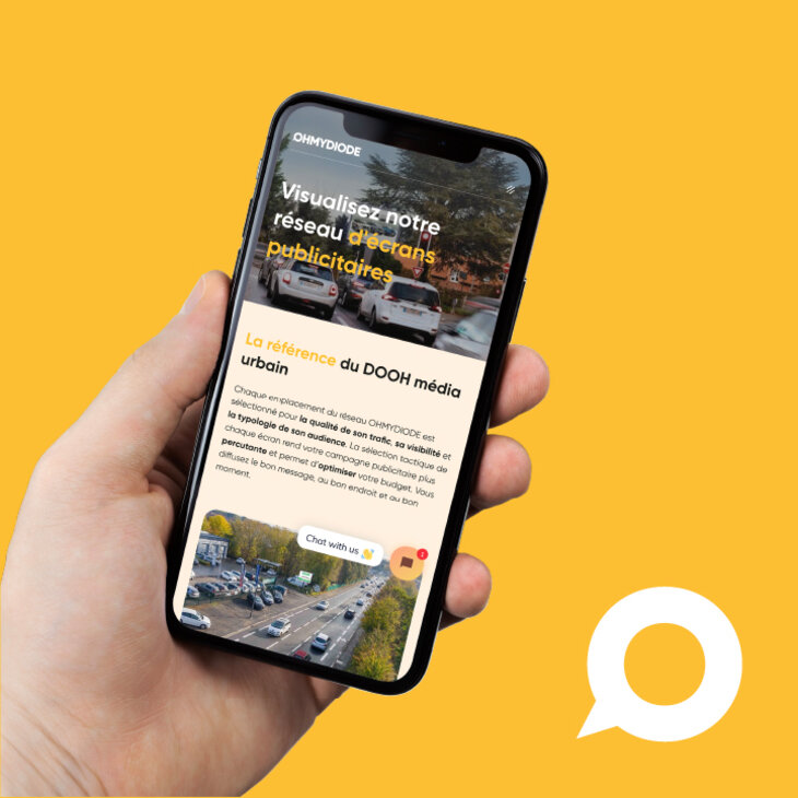 Design UX/UI d'une solution publicitaire sous Webflow